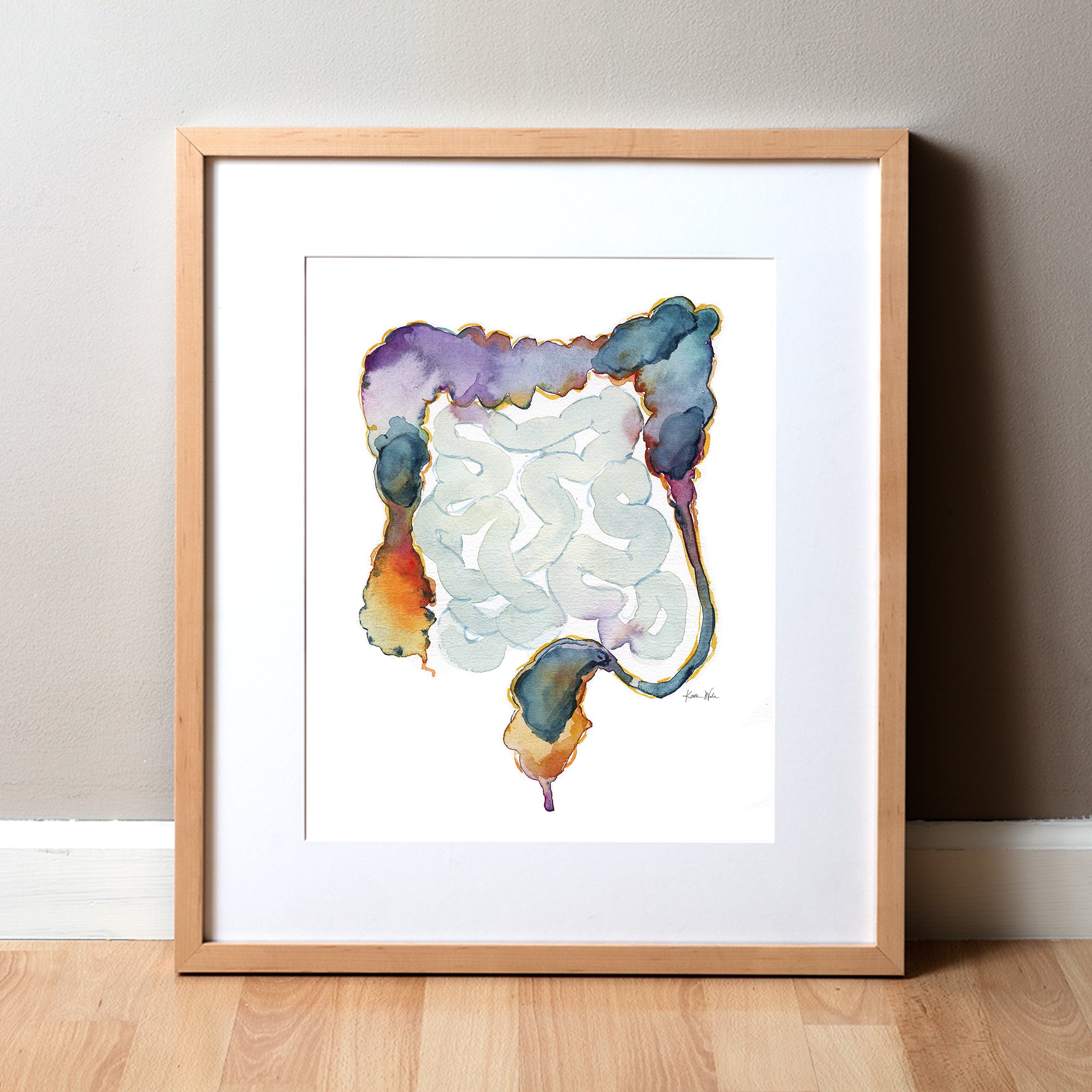 BM Colon Watercolor Print – Lyon Road Art